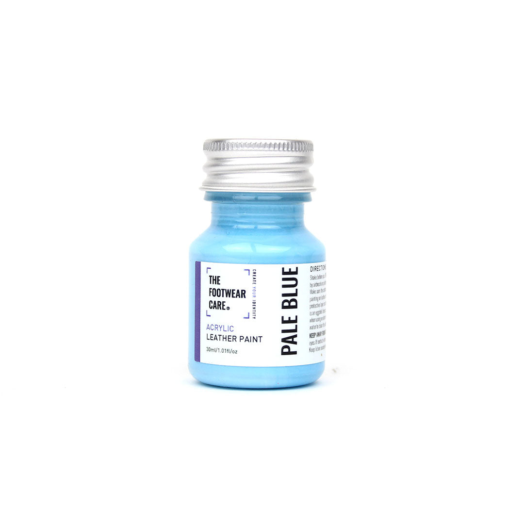 The Footwear Care Pale Blue Paint